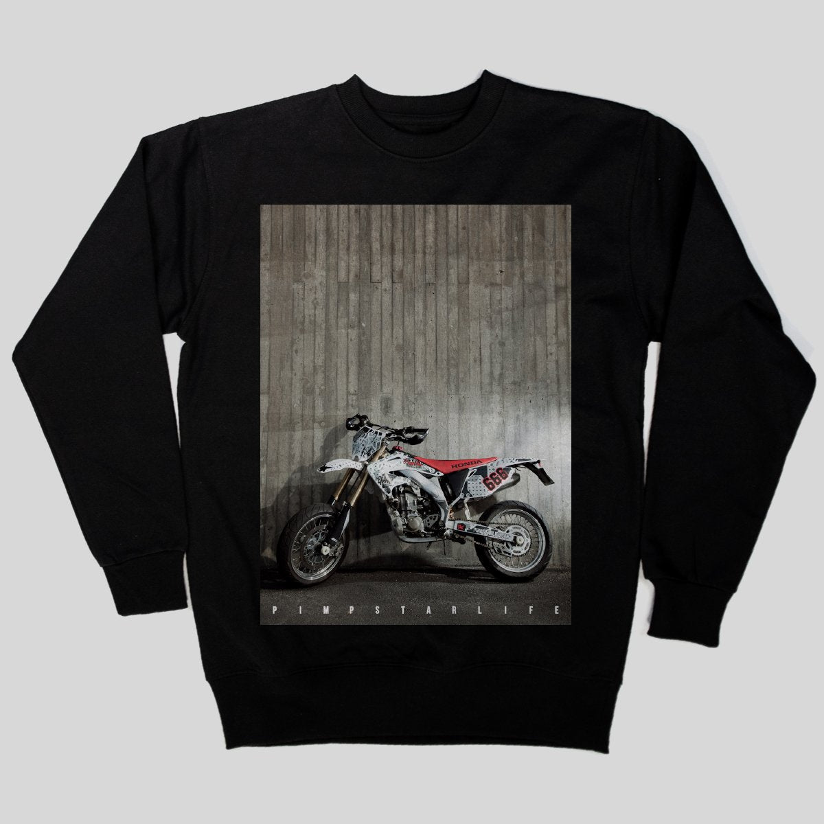 Pimpstar Signature - Frost | Crewneck, Black – Pimpstarlife