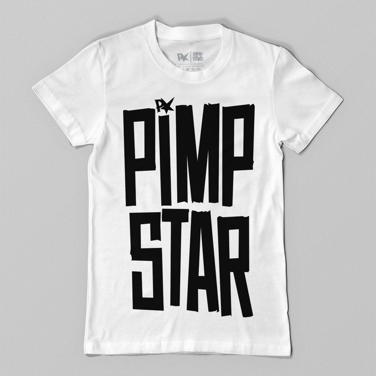 Pimpstar Tape | T-shirt, White – Pimpstarlife