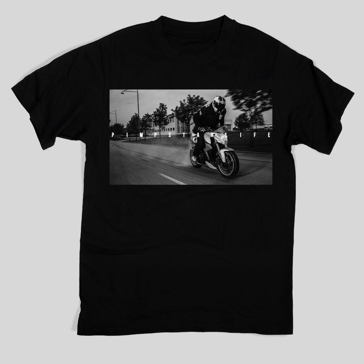 Pimpstar Signature - Speedburn | T-shirt, Black – Pimpstarlife